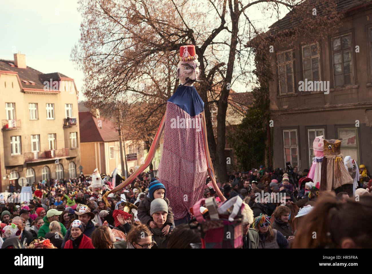 Roztoky near Prague, Czech Republic - February 25, 2017: 20 anniversary ...