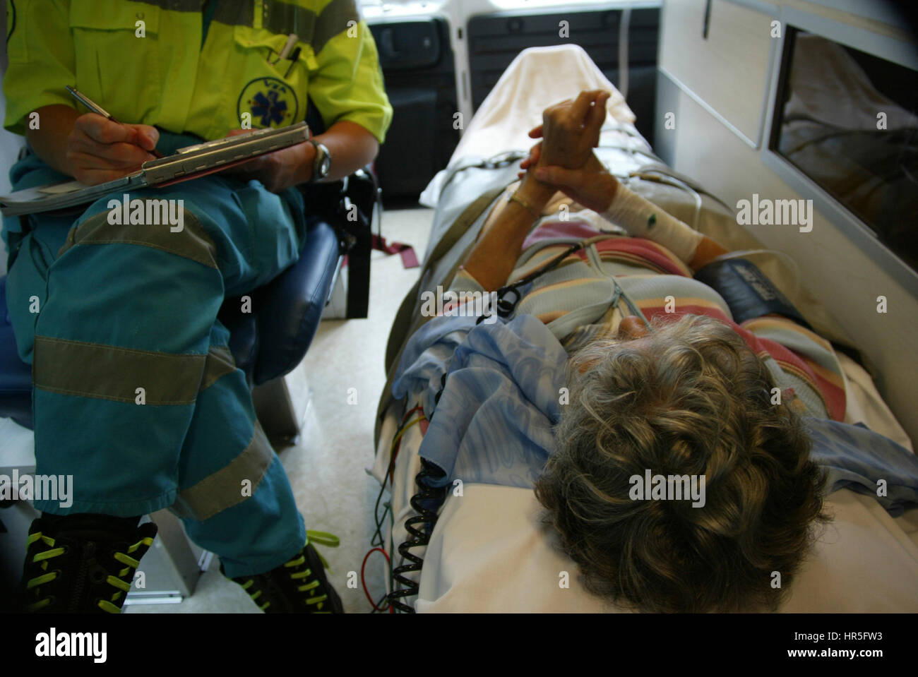 Ambulance services in the Netherlands Stock Photo - Alamy