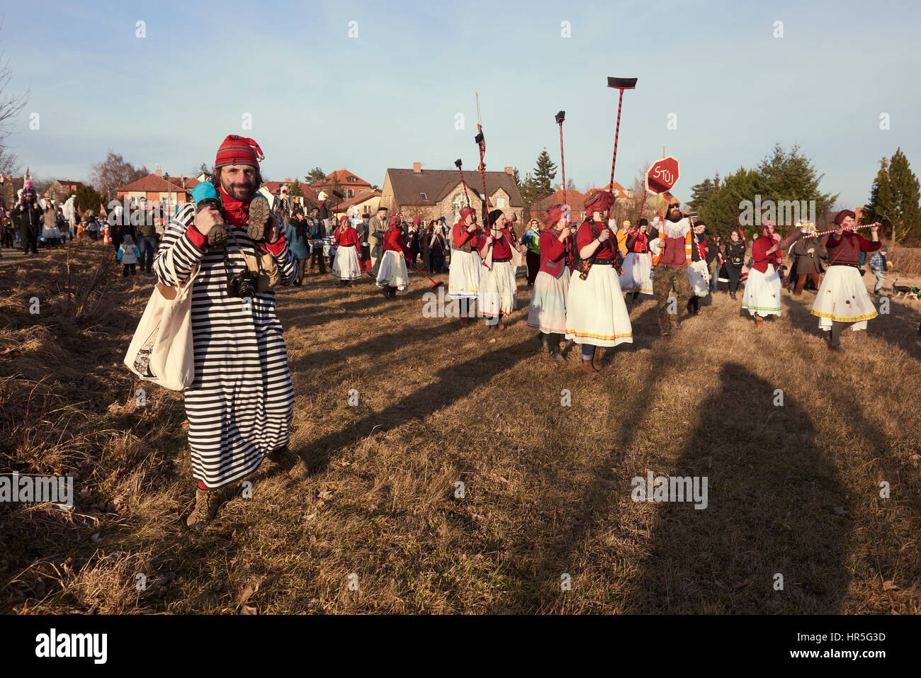 20 anniversary of Traditional carnival (Masopust) in Roztoky near ...