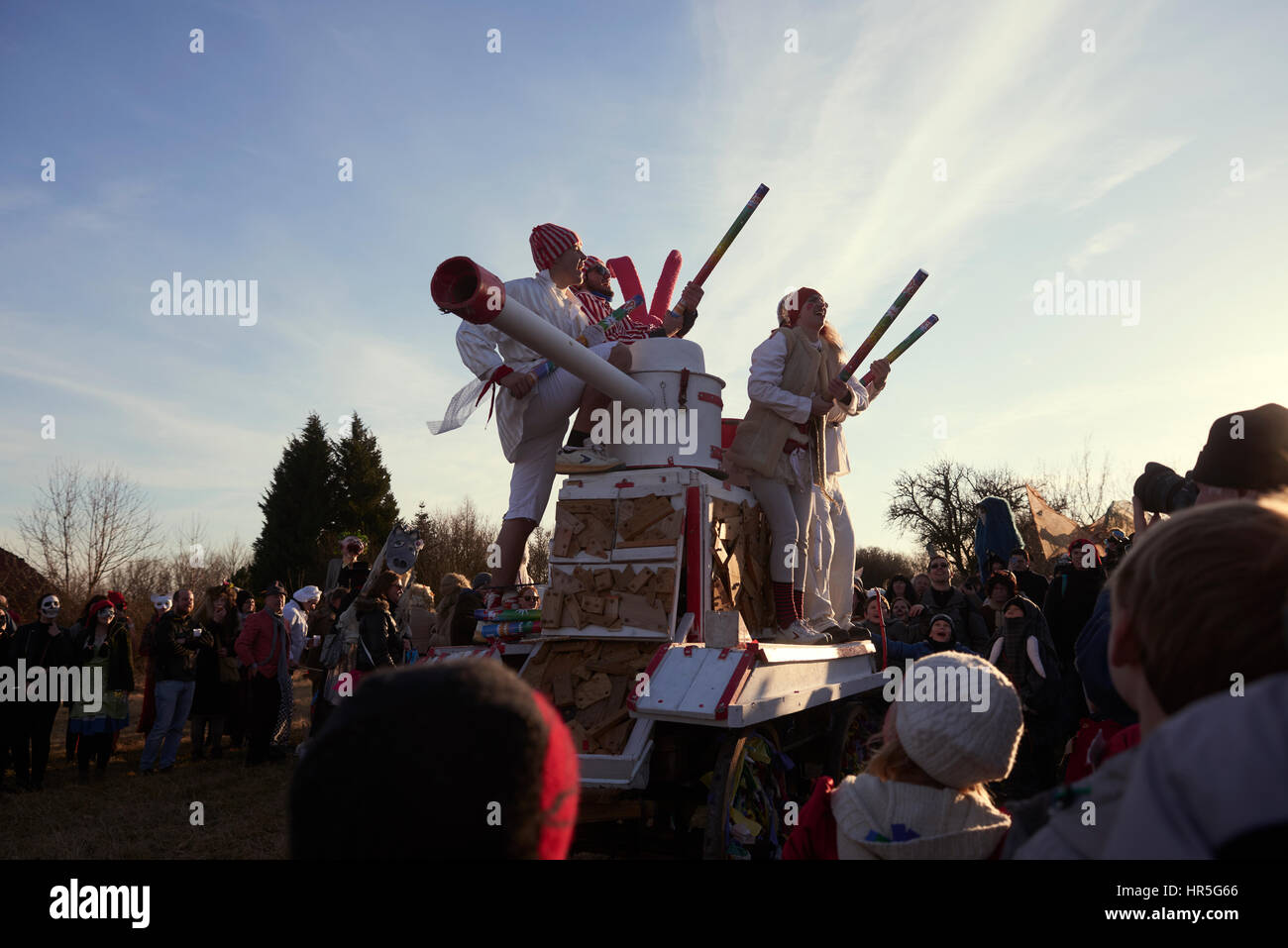 20 anniversary of Traditional carnival (Masopust) in Roztoky near ...