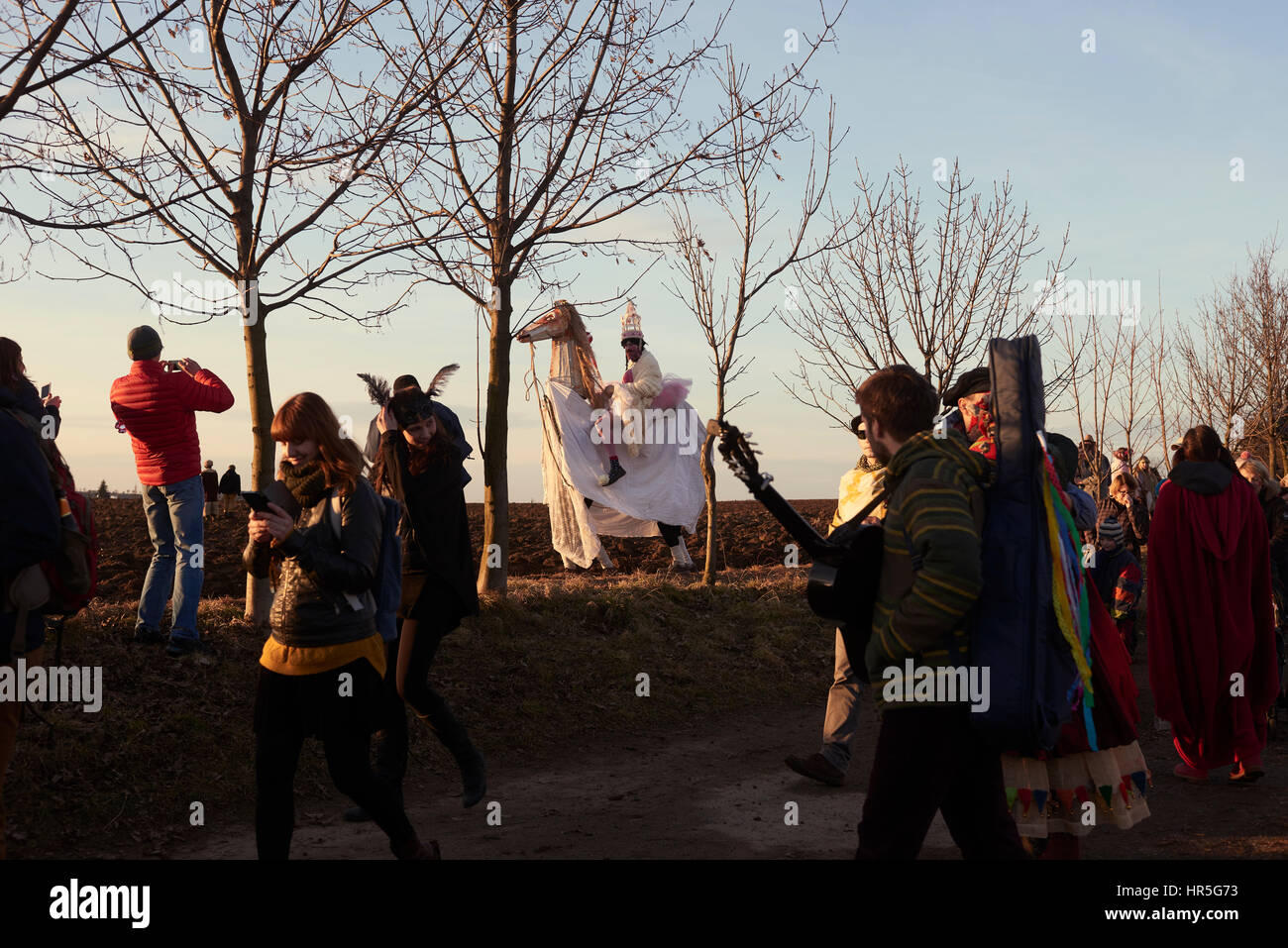 20 anniversary of Traditional carnival (Masopust) in Roztoky near ...