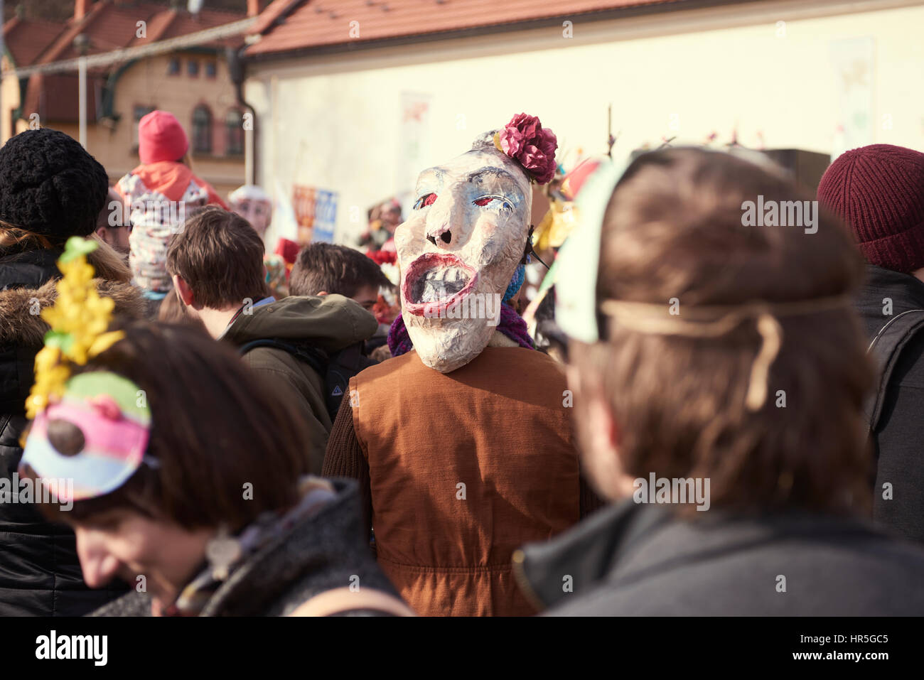 20 anniversary of Traditional carnival (Masopust) in Roztoky near ...