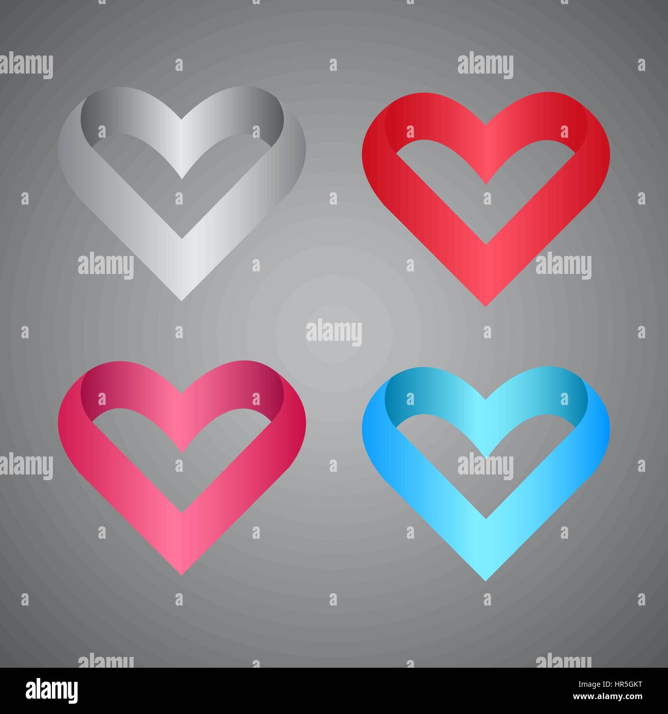 Logo heart icon. Vector ilustration Stock Vector Image & Art - Alamy