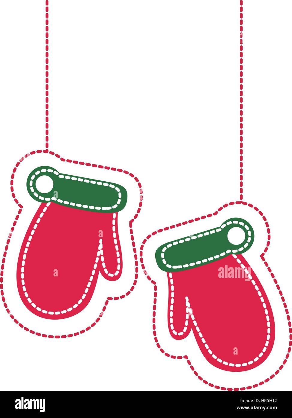 Person in gloves hold Stock Vector Images - Alamy