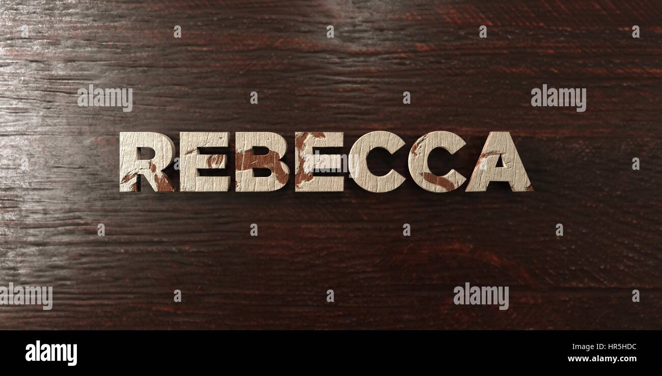 Rebecca word hi-res stock photography and images - Alamy