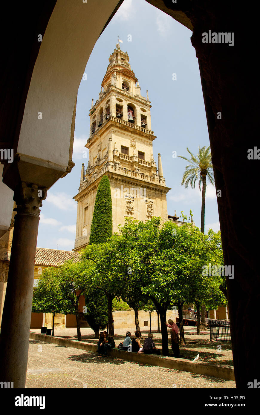 The Bell Tower in Cordoba, Andalusia, Spain Stock Photo - Alamy