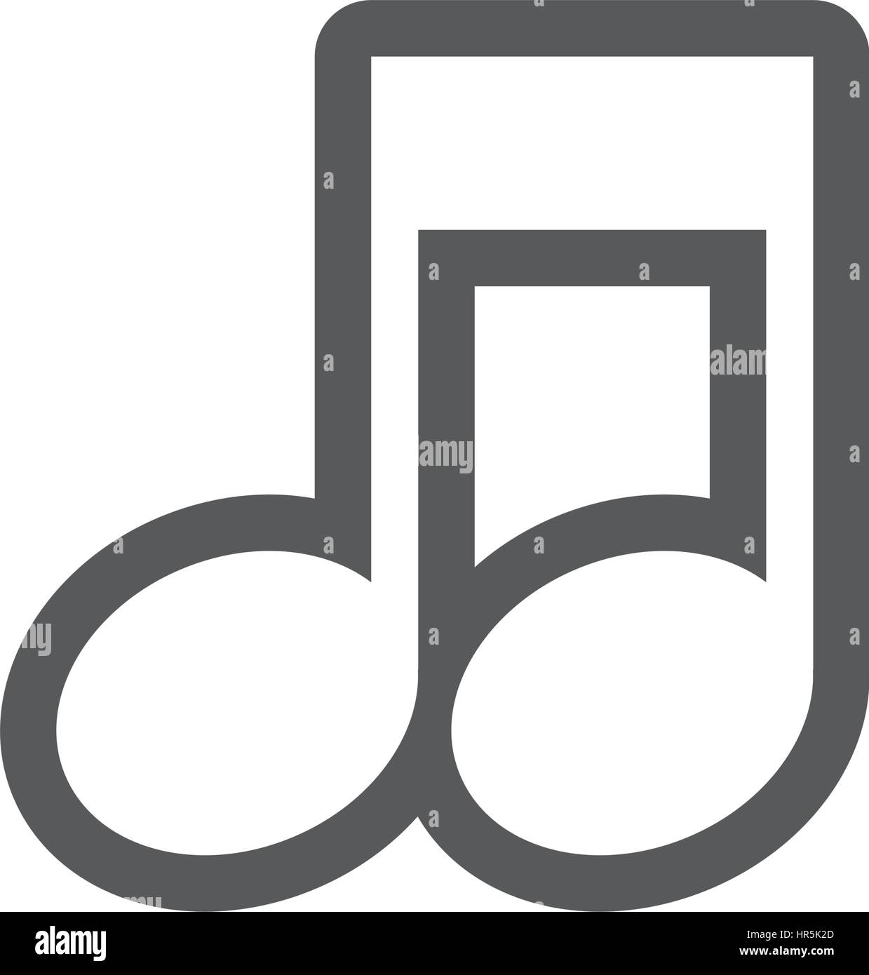 Musical notation sharp Stock Vector Images - Alamy