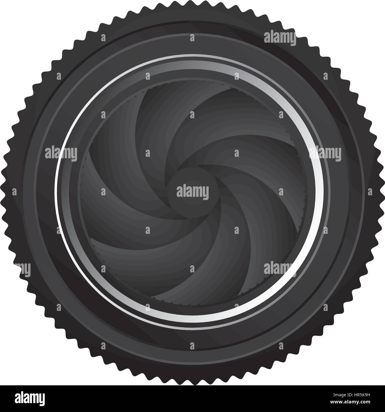 black camera lens close icon Stock Vector Image & Art - Alamy