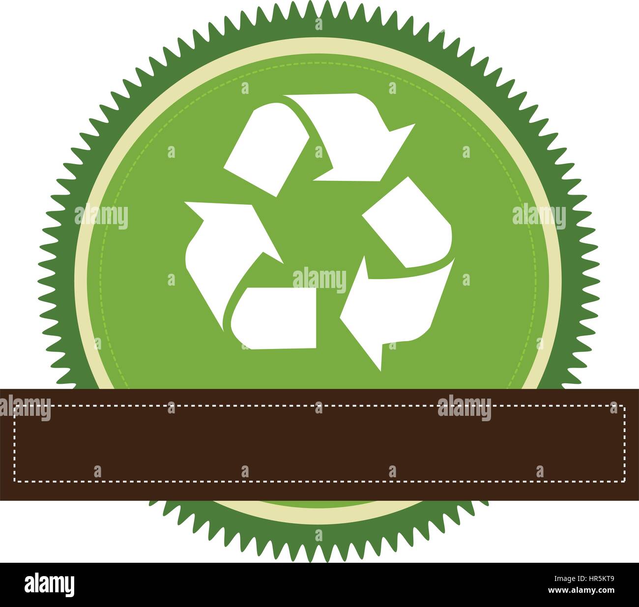 Circular frame recycle symbol vector hi-res stock photography and ...
