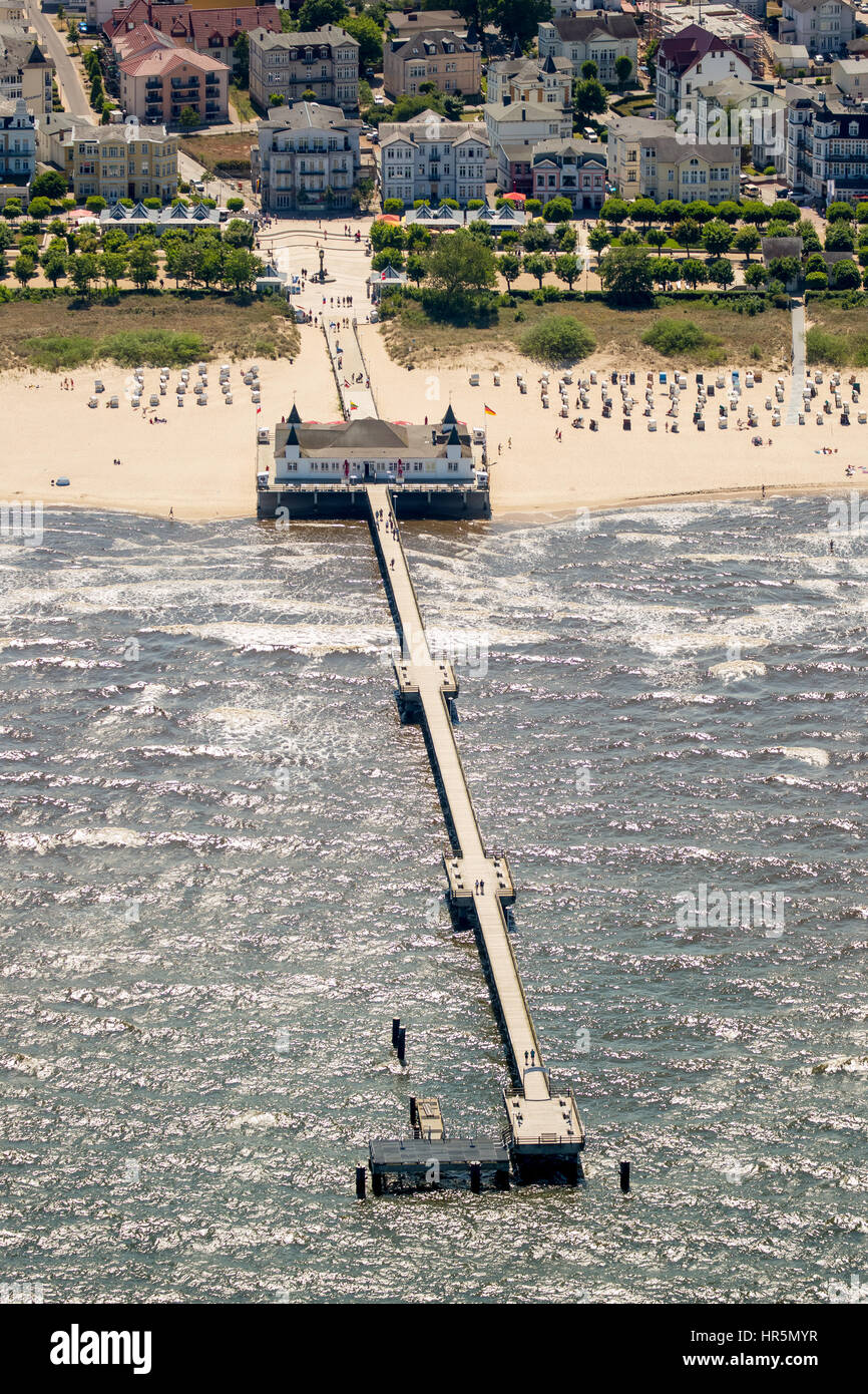 Seebad Ahlbeck, Heringsdorf Beach, Usedom Island, Heringsdorf, Baltic ...