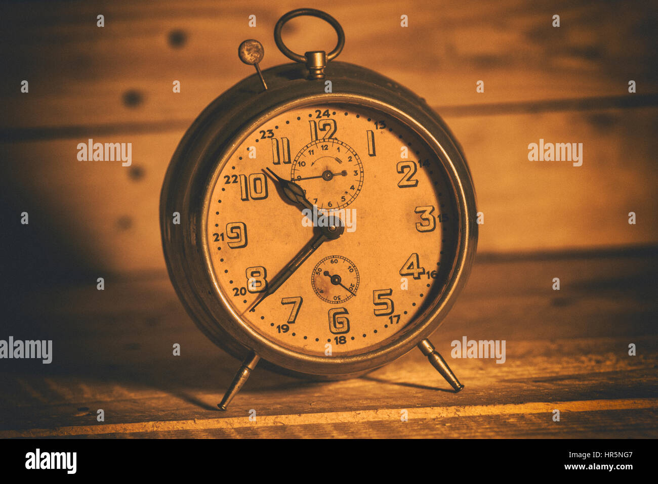old alarm clock Stock Photo - Alamy
