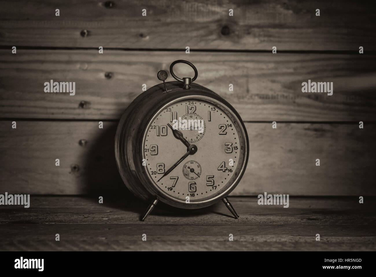 old alarm clock Stock Photo - Alamy