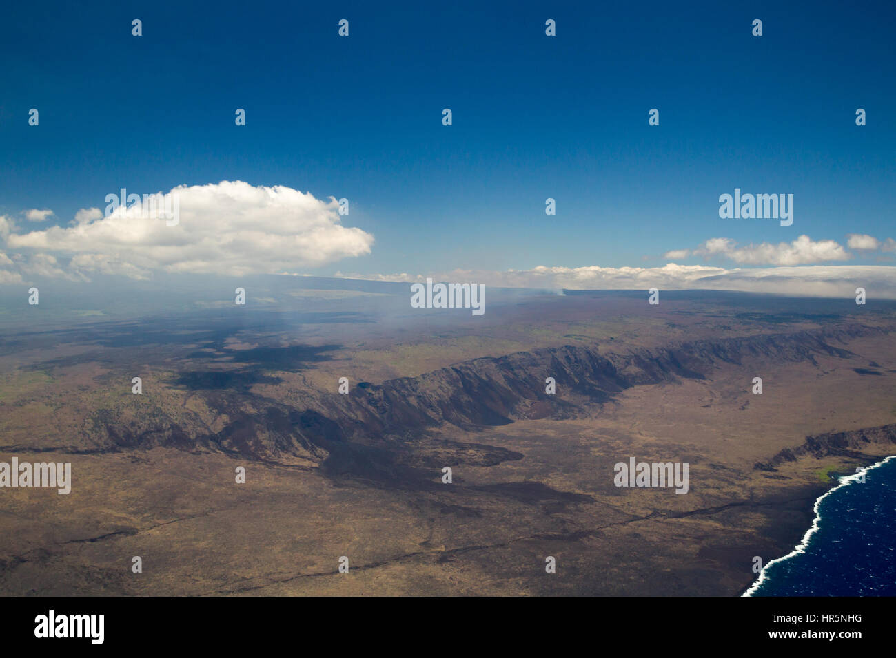 Volcanic island aerial hi-res stock photography and images - Alamy