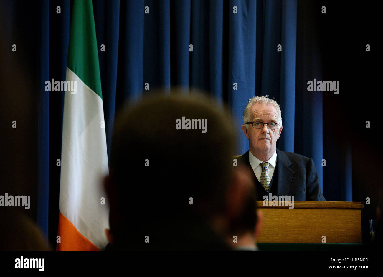 Supreme Court judge Peter Charleton delivers his opening statement of ...