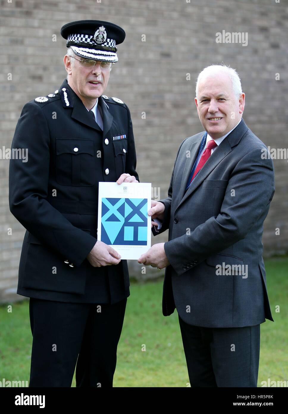 Police Scotland's Chief Constable Phil Gormley (left) and Scottish ...