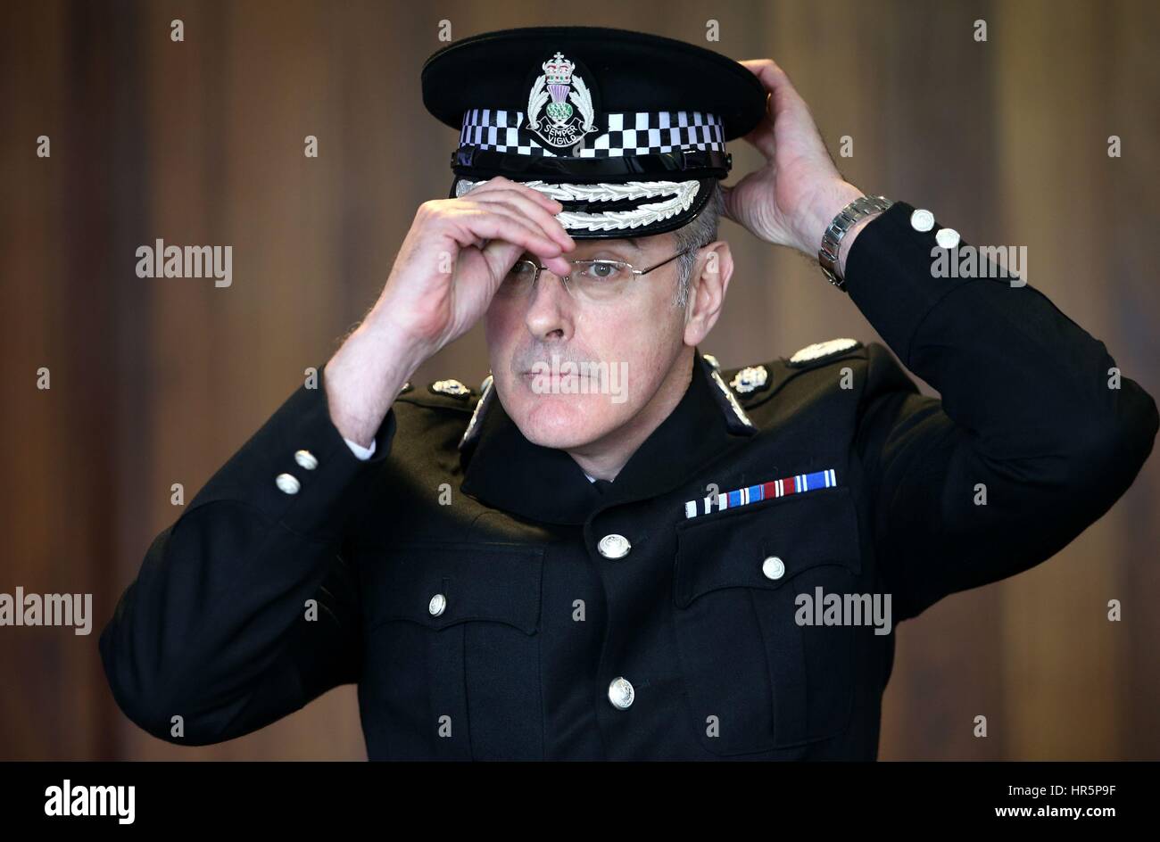 Police Scotland's Chief Constable Phil Gormley at the launch in ...