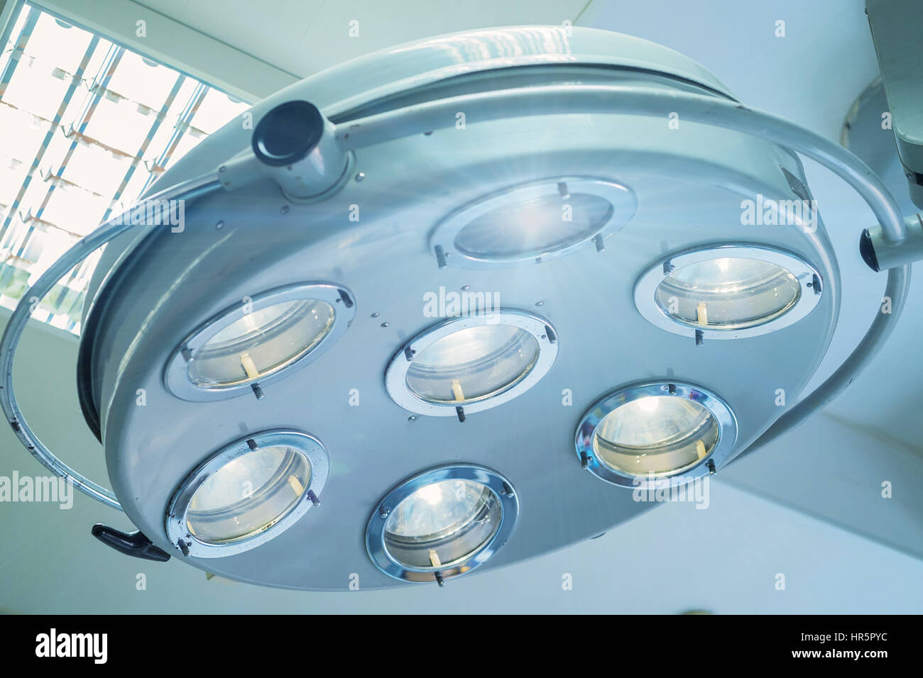 Modern surgical lamp in operating-room of hospital Stock Photo - Alamy