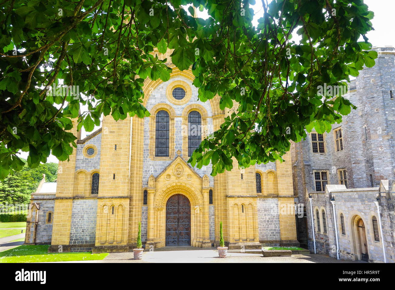 Buckfast abbey monk hi-res stock photography and images - Alamy