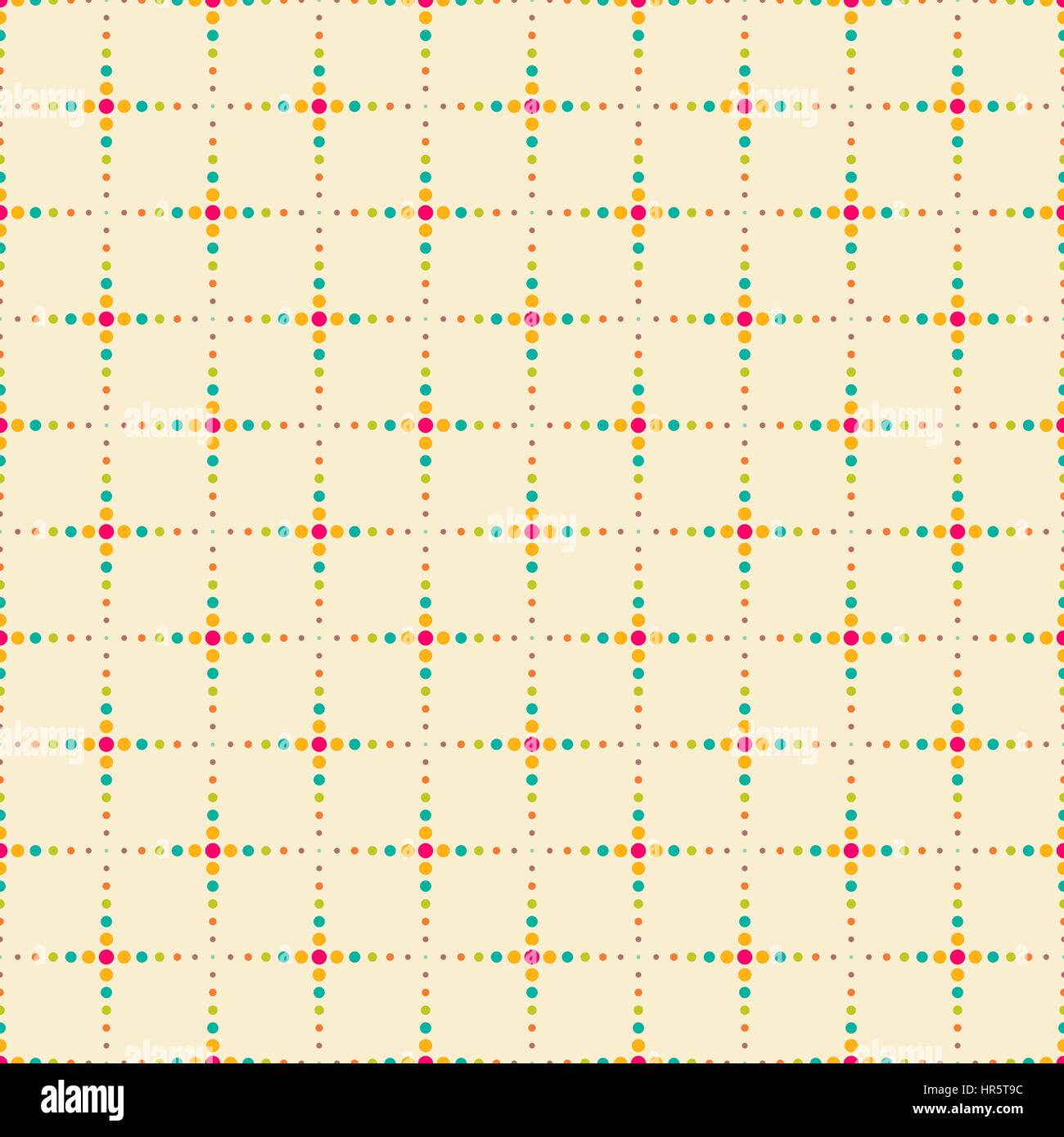 Seamless colourful vector dot pattern hi-res stock photography and ...