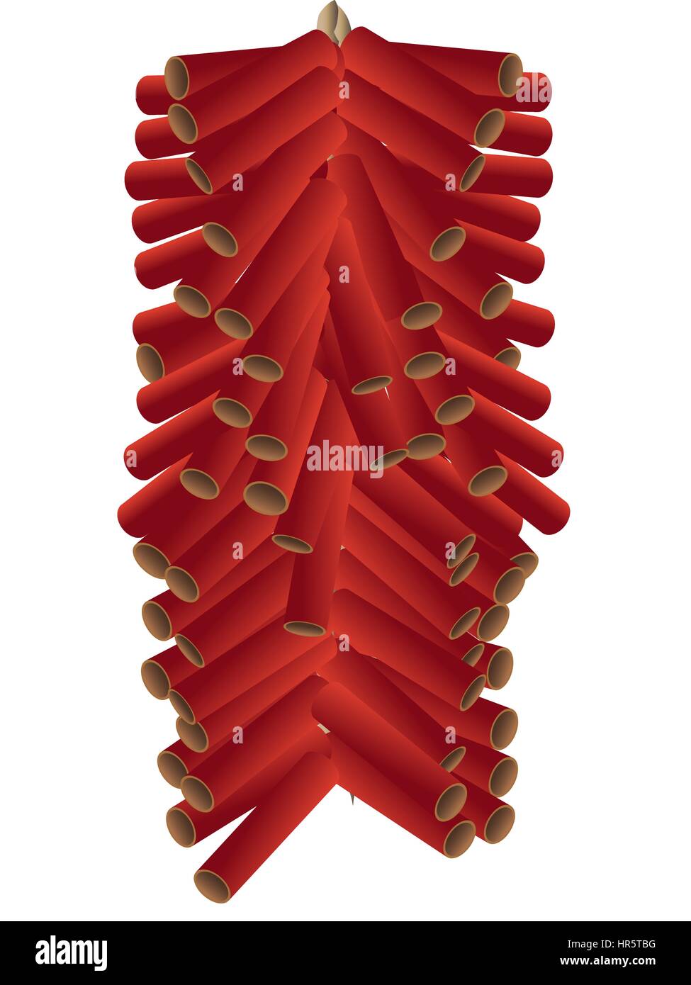 Red fire-crackers isolaed Stock Vector Image & Art - Alamy