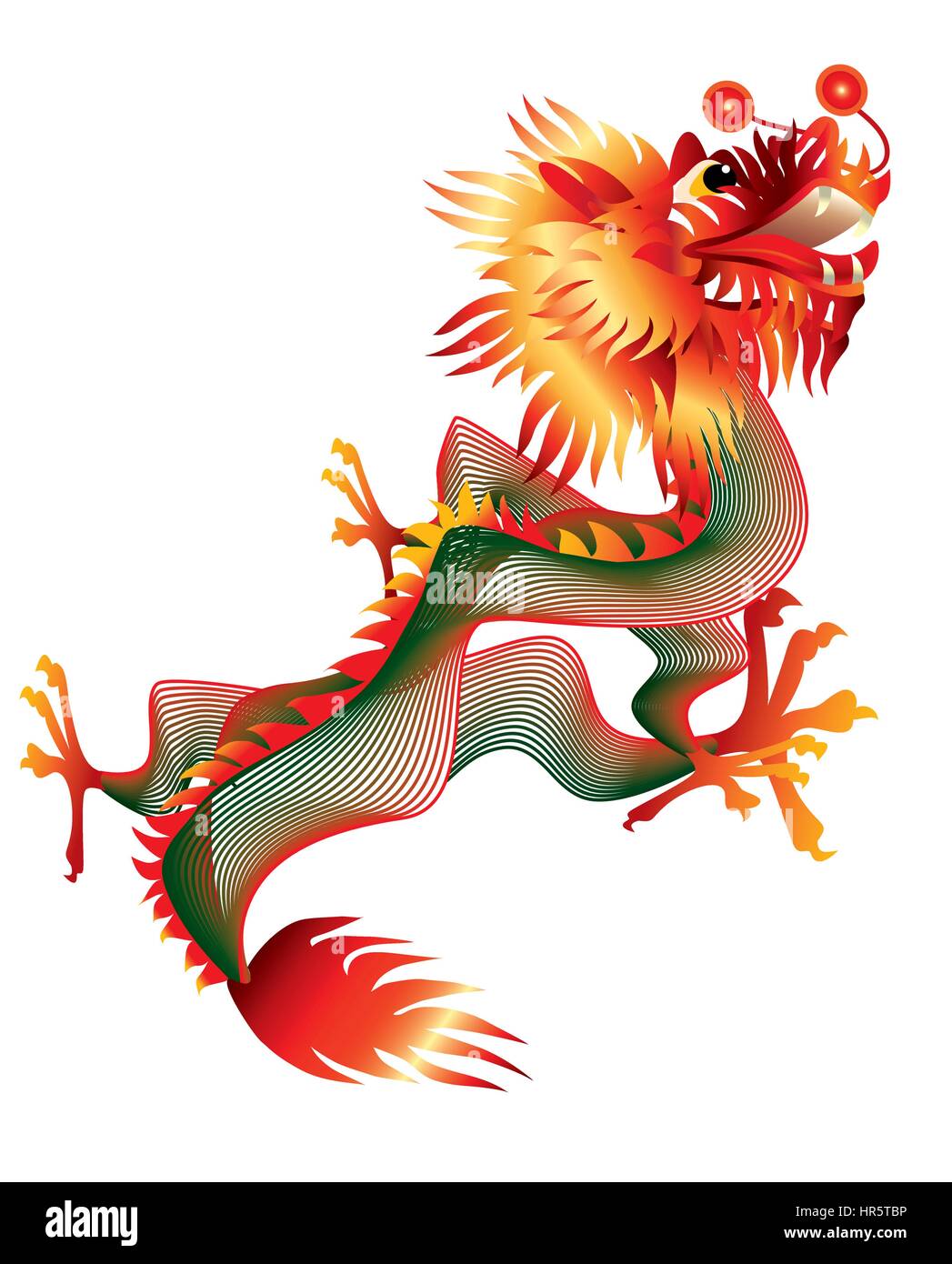 Asian Dragons Cut Out Stock Images & Pictures - Alamy