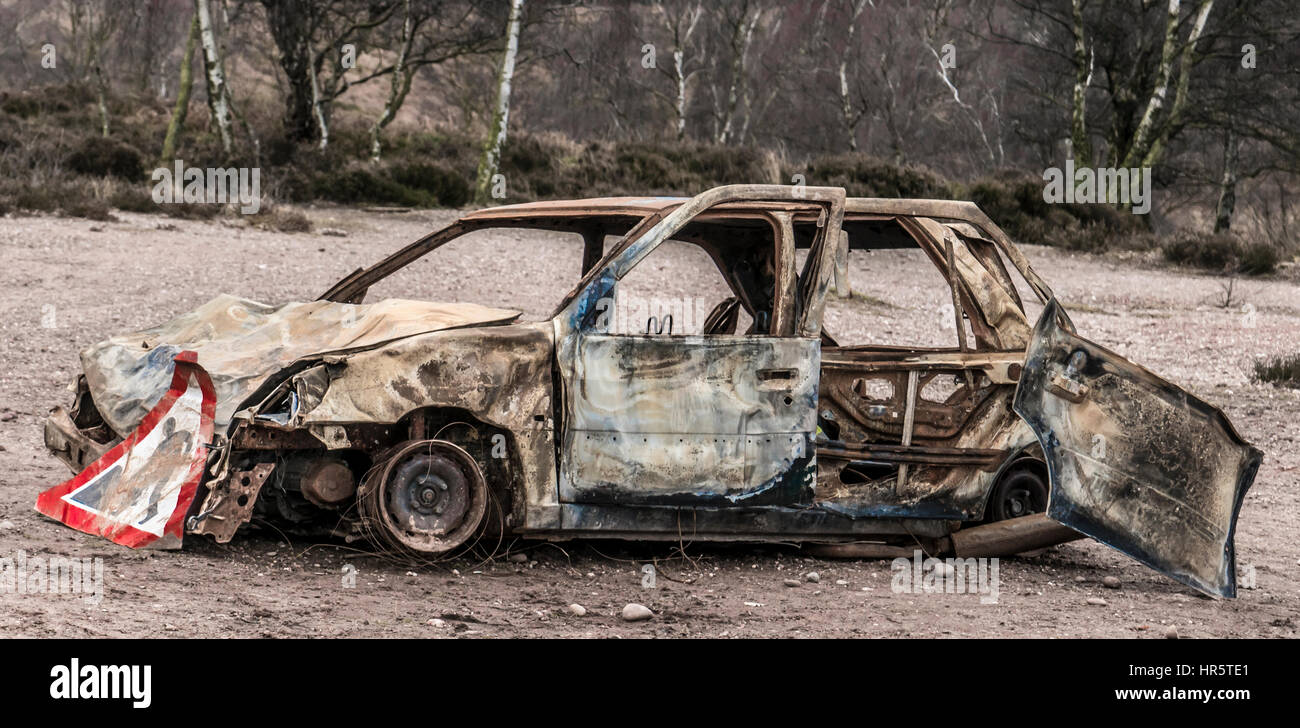 Wreck rust banger car hi-res stock photography and images - Alamy