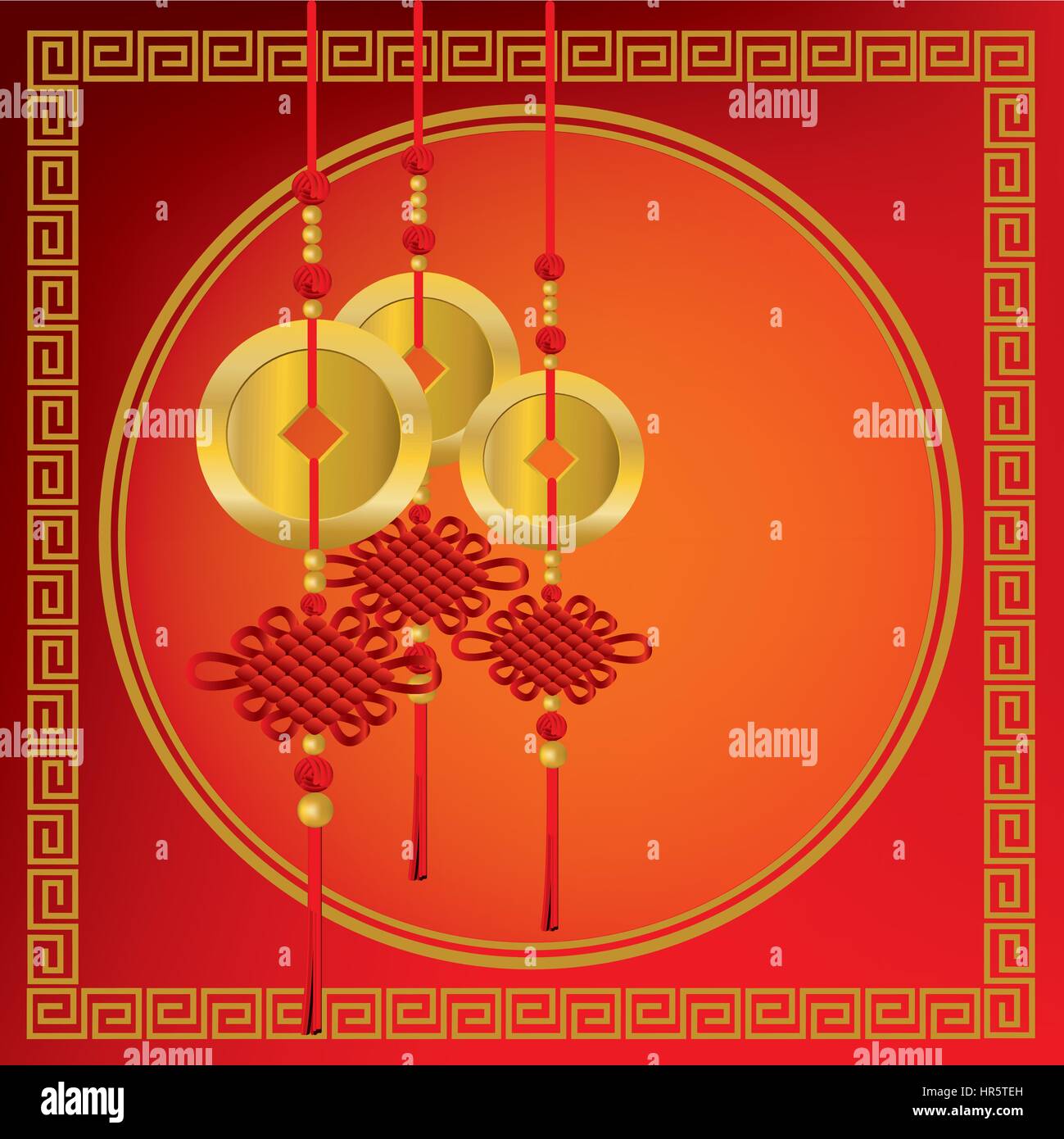 Hanging chinese new year Stock Vector Images - Alamy