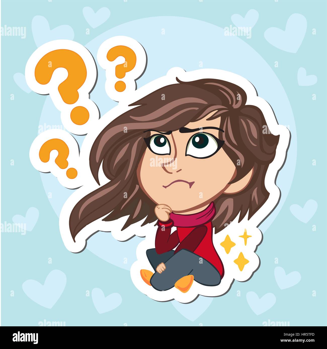 Wondering Stock Vector Images - Alamy