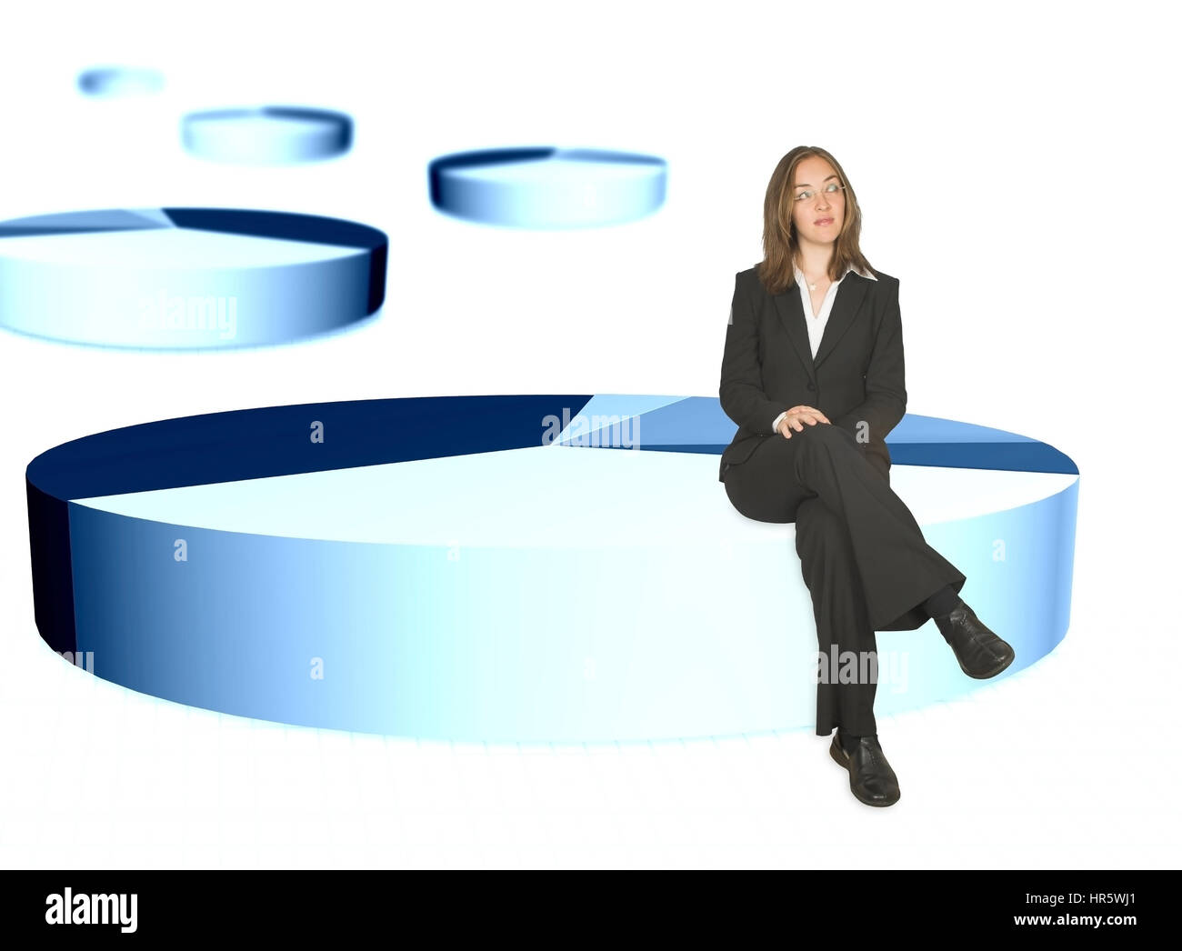 Assets pie chart Cut Out Stock Images & Pictures - Alamy