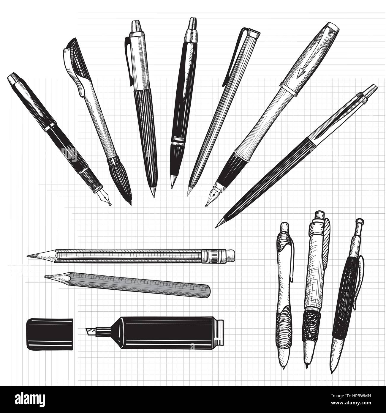Pen Sketch High Resolution Stock Photography and Images - Alamy