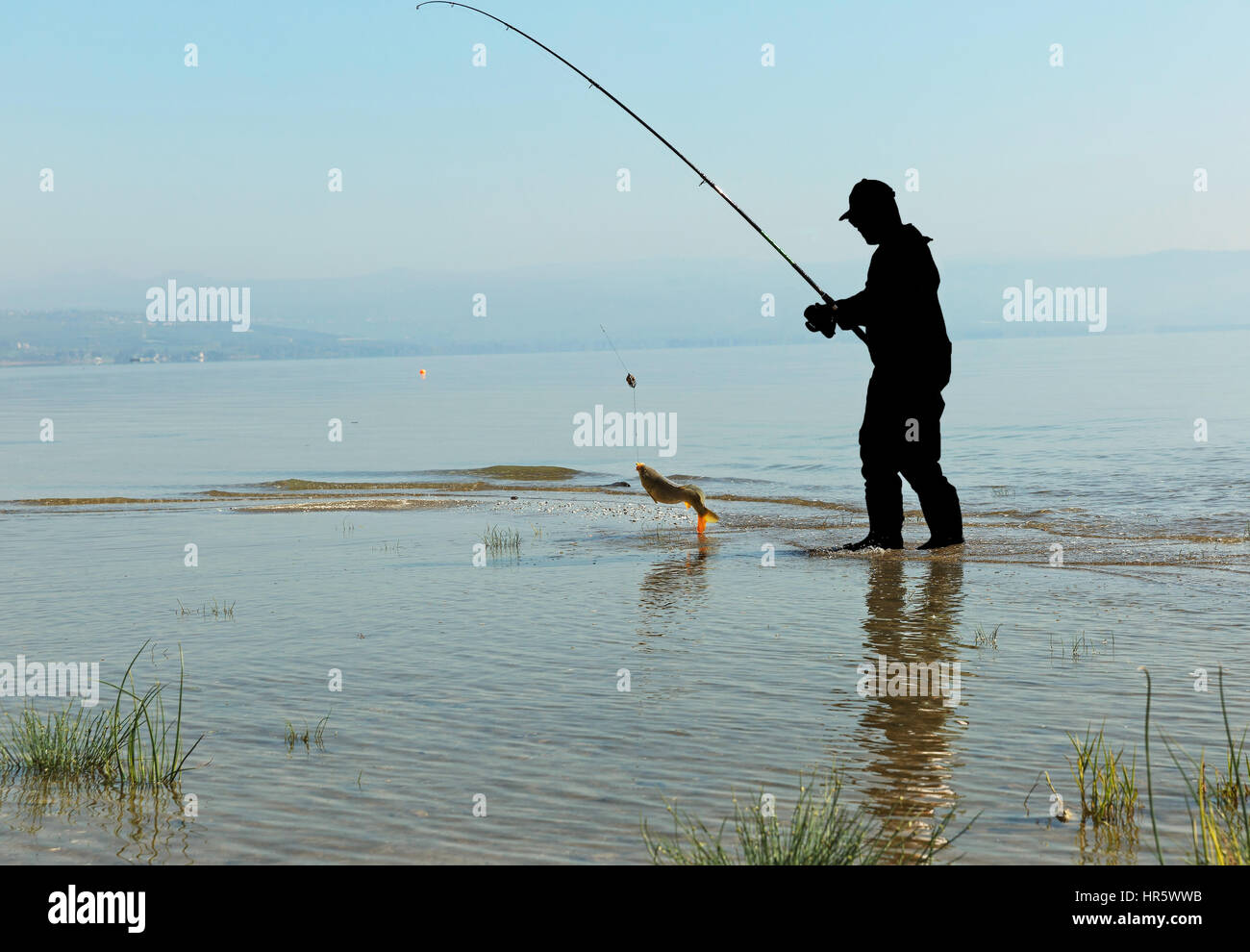 Israel sea galilee fishing boat hi-res stock photography and images - Alamy