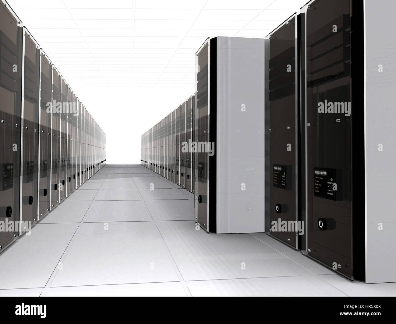 3d computer serves in perspective with one out over a white background ...