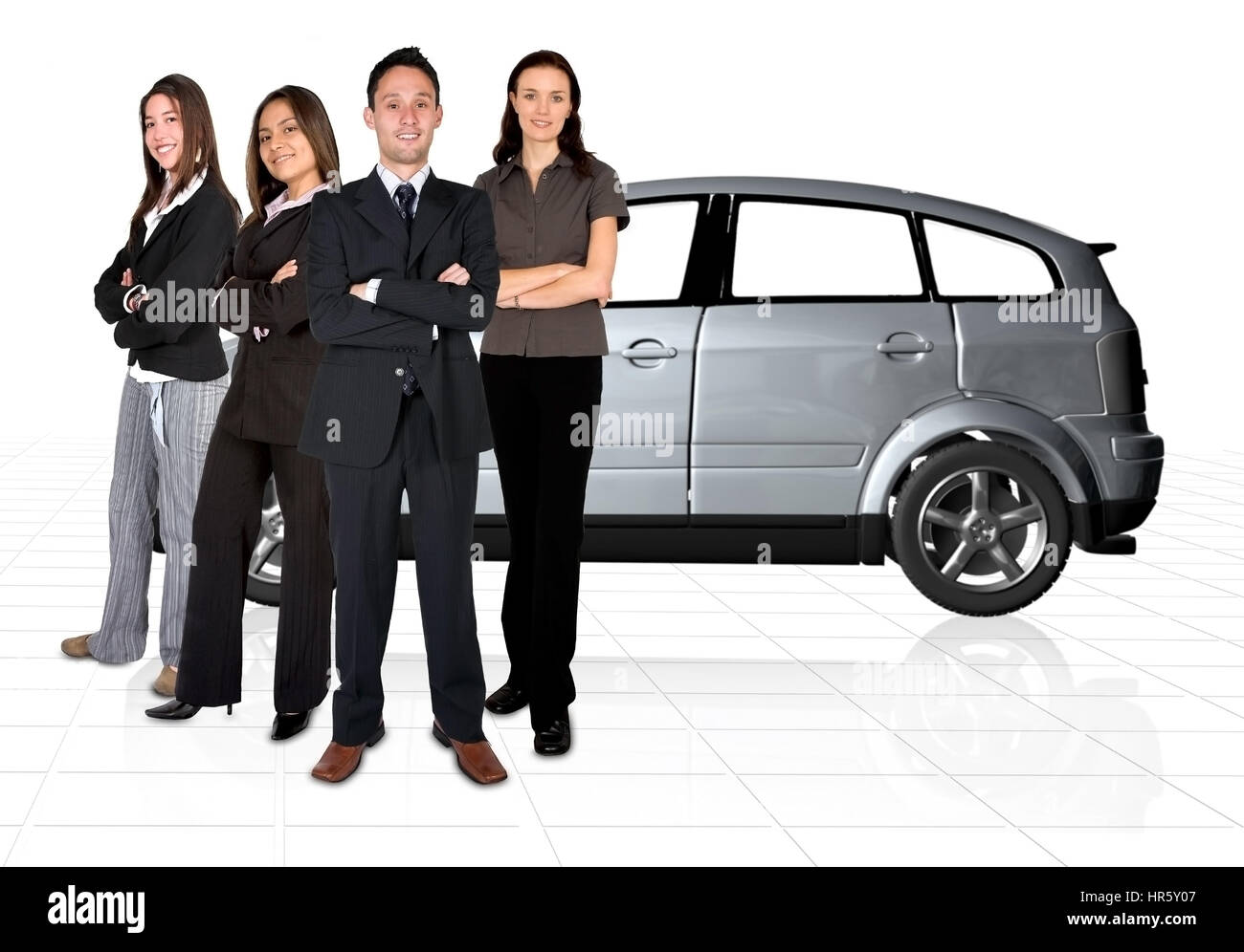 Automobile dealership Cut Out Stock Images & Pictures - Alamy