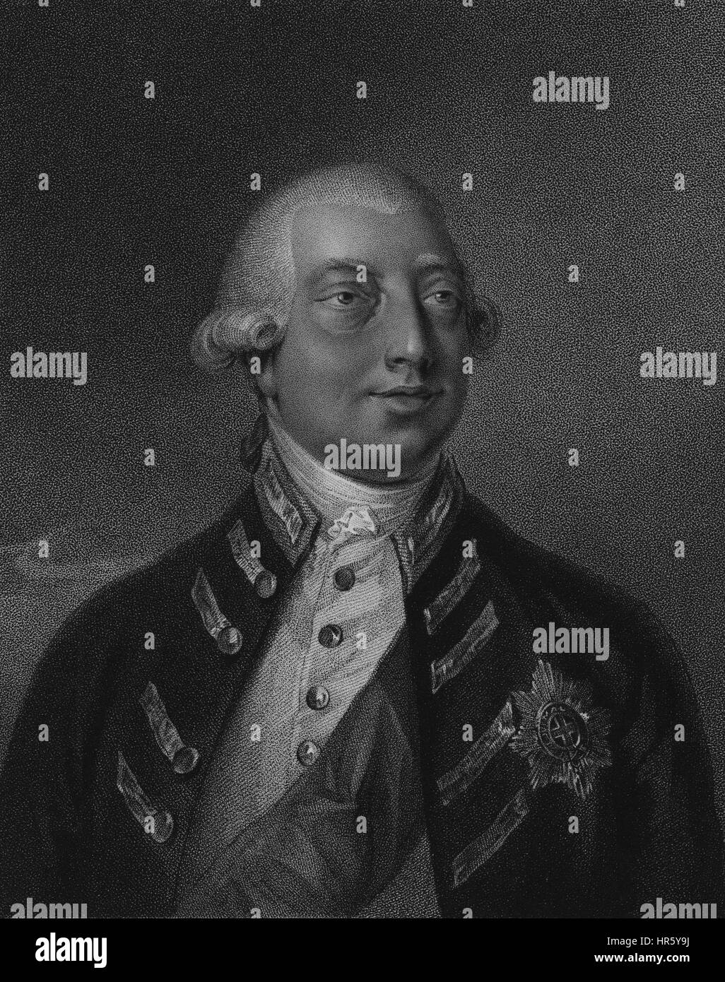 King george iii Black and White Stock Photos & Images - Alamy