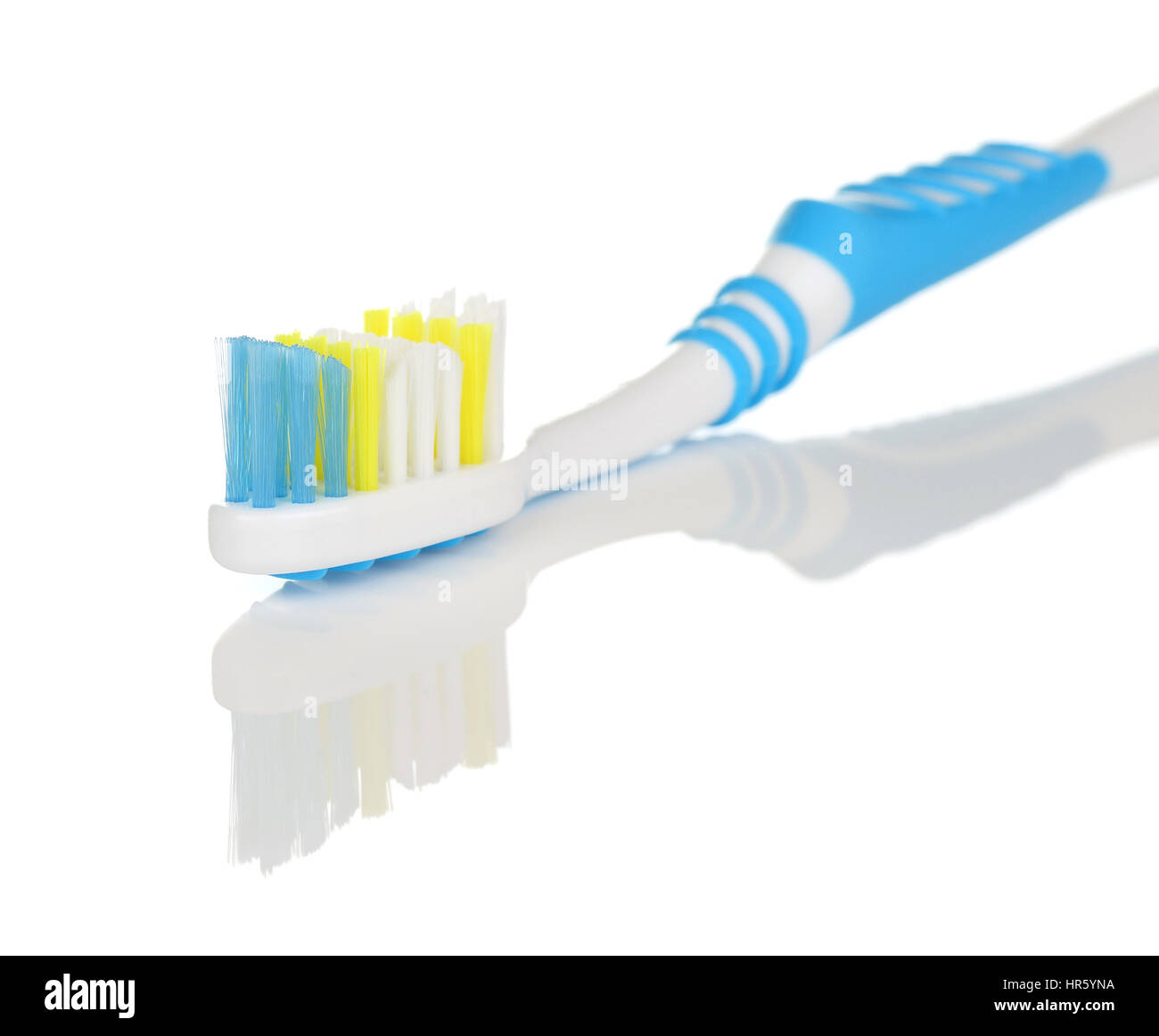 Toothbrush detail Cut Out Stock Images & Pictures - Alamy