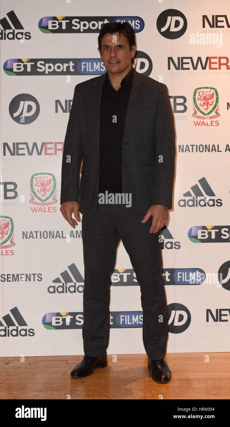 Football manager of the Welsh national team Chris Coleman attends the ...