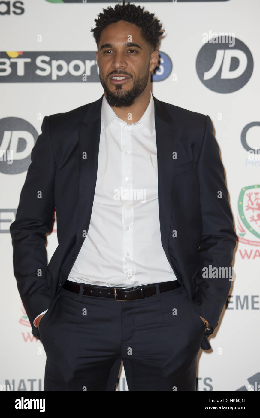 Welsh Captain Ashley Williams attends the UK premiere of Don't Take Me ...