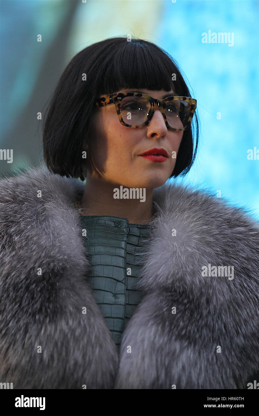 London, UK, 26, 02, 2017: Naomi Rapace attends a free screening of ...