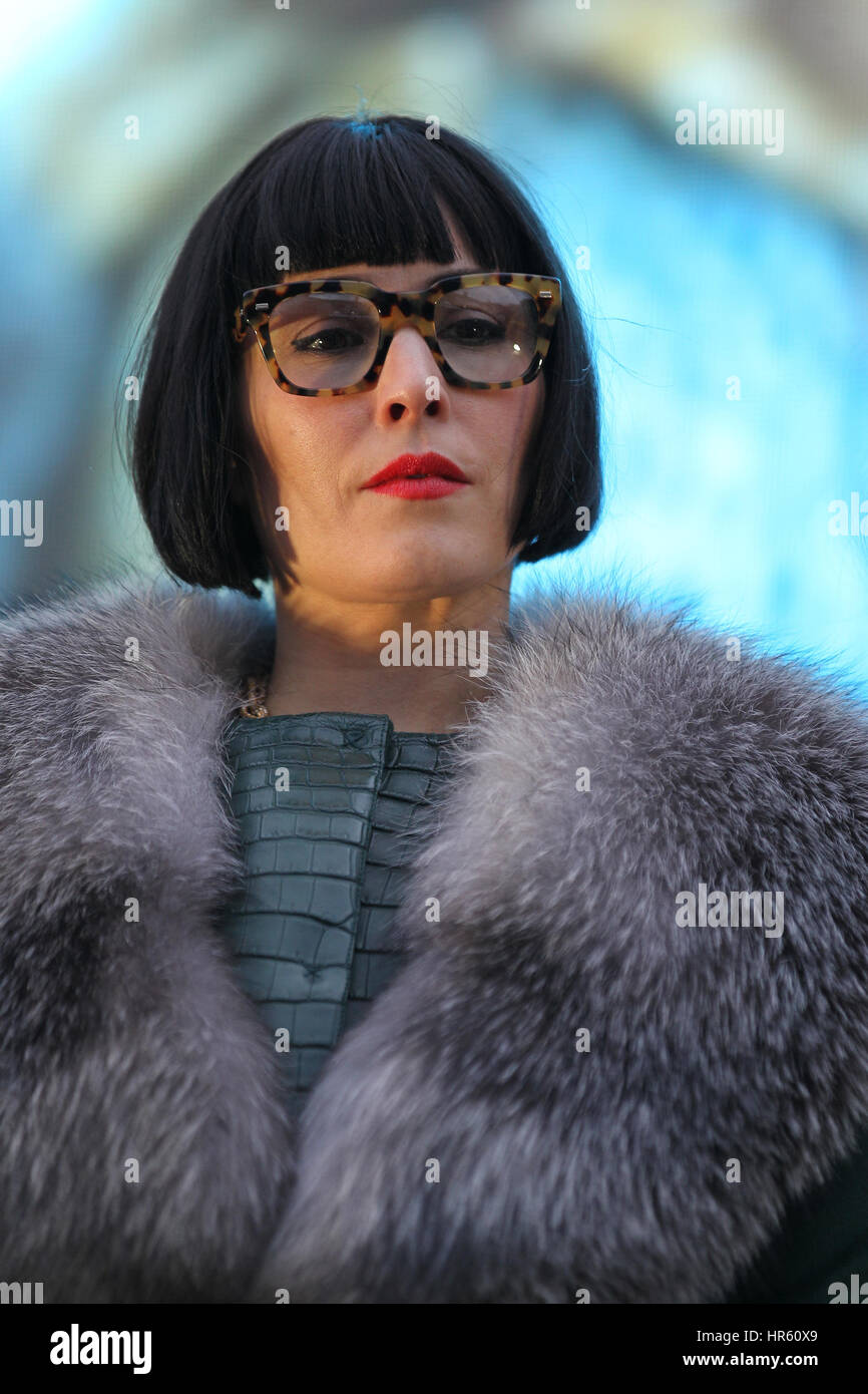 London, UK, 26, 02, 2017: Naomi Rapace attends a free screening of ...