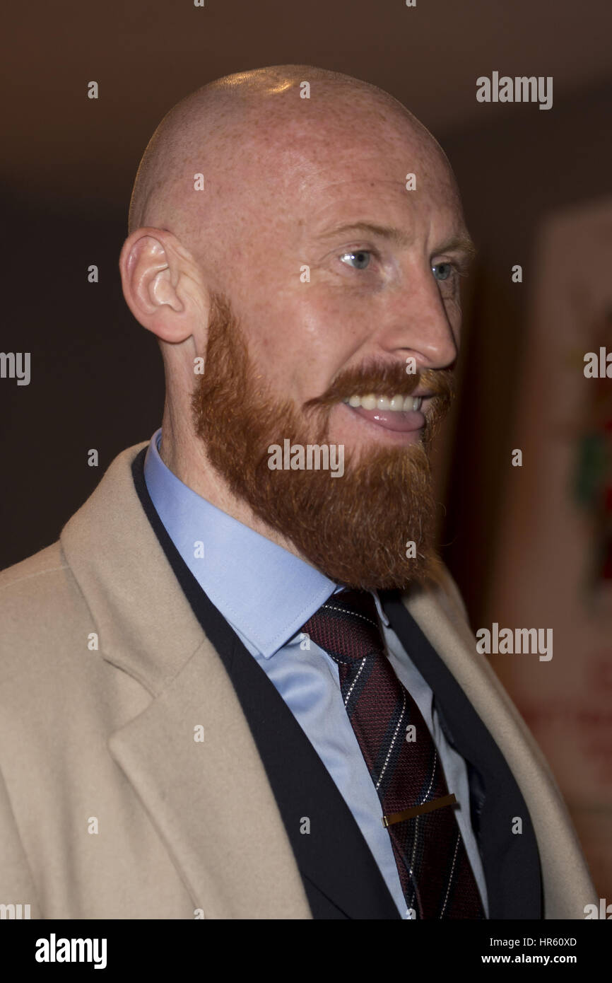 Wales defender James Collins attends the UK premiere of Don't Take Me ...