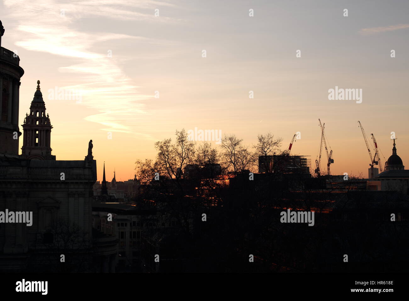 London at Sunset Stock Photo - Alamy
