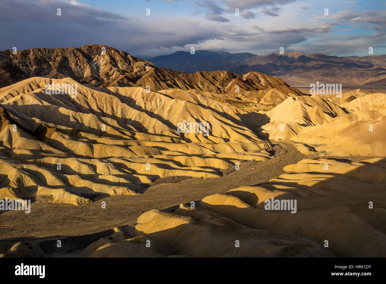 Zabriskie viewpoint, Zabriskie Point, Death Valley National Park, Death ...