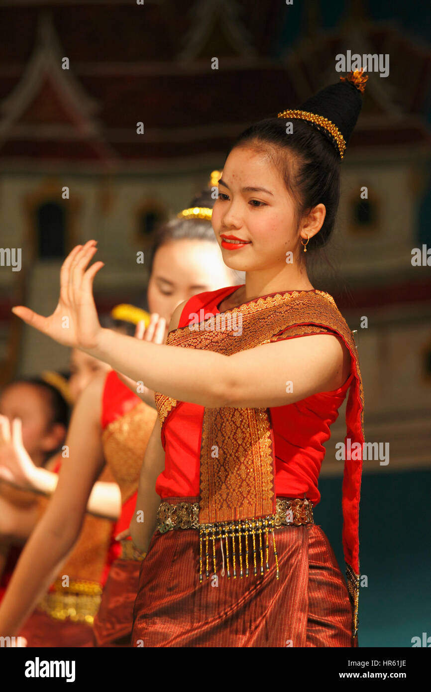 Laos, Luang Prabang, classical dance, dancer Stock Photo - Alamy