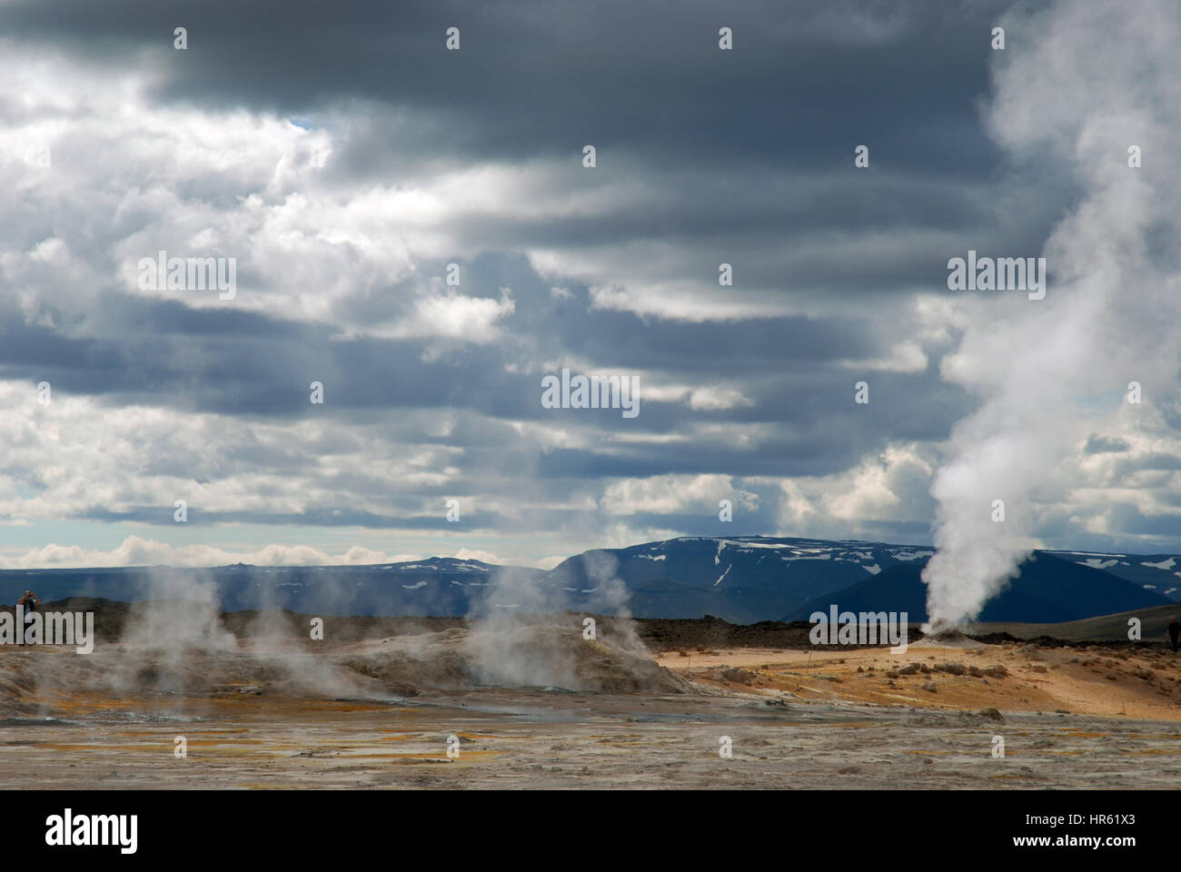 A geothermal spot noted for its bubbling pools, boiling mud pits and ...