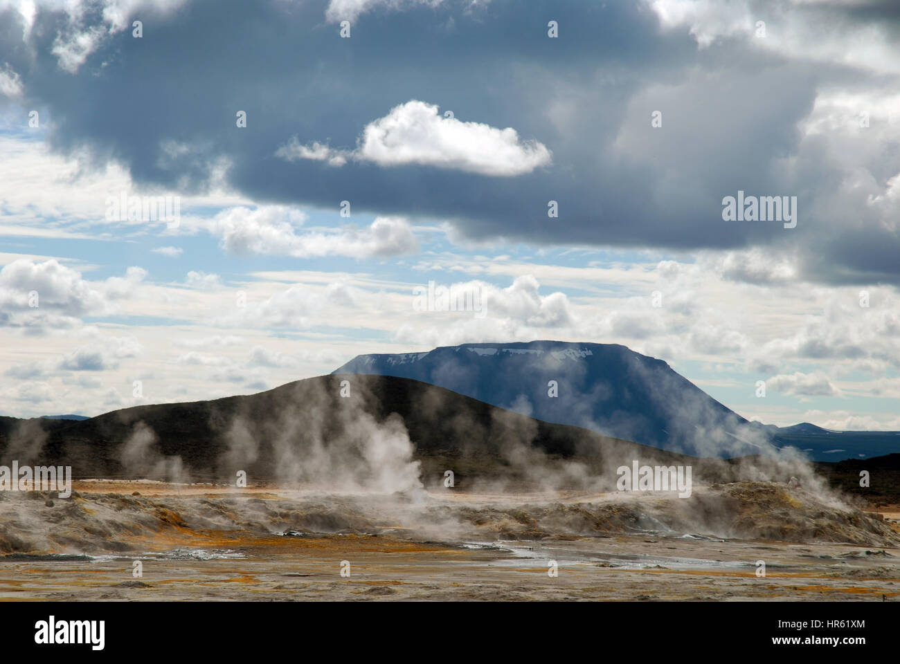A geothermal spot noted for its bubbling pools, boiling mud pits and ...