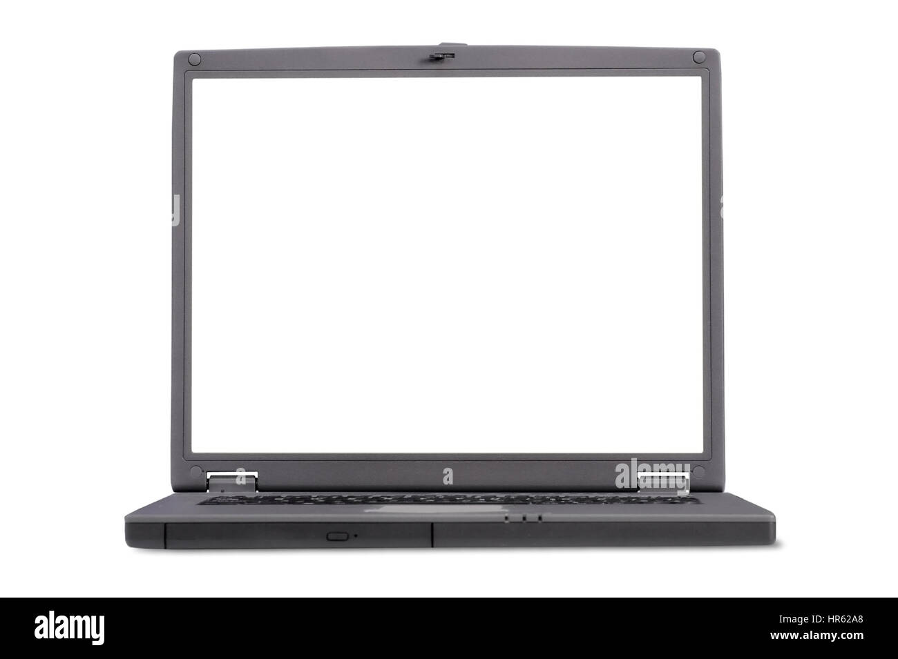 laptop view from the front with space for writing or placing your own ...