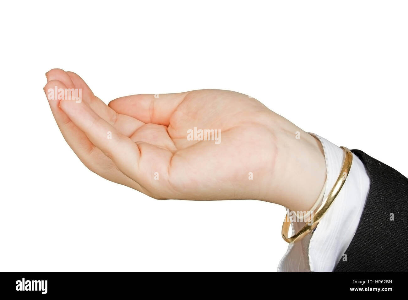 business persons hand holding something Stock Photo - Alamy