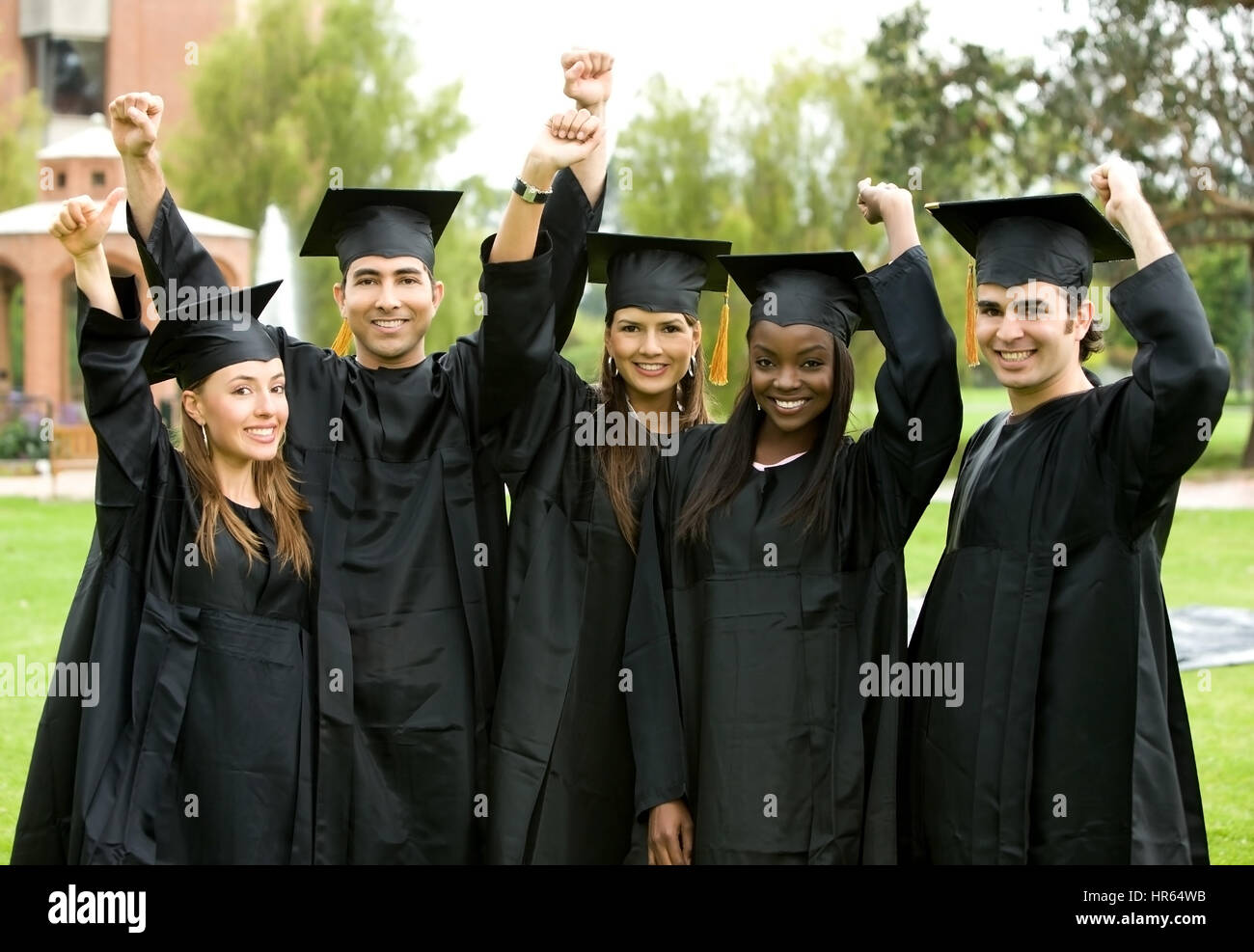Graduation cap gown scroll hi-res stock photography and images - Alamy