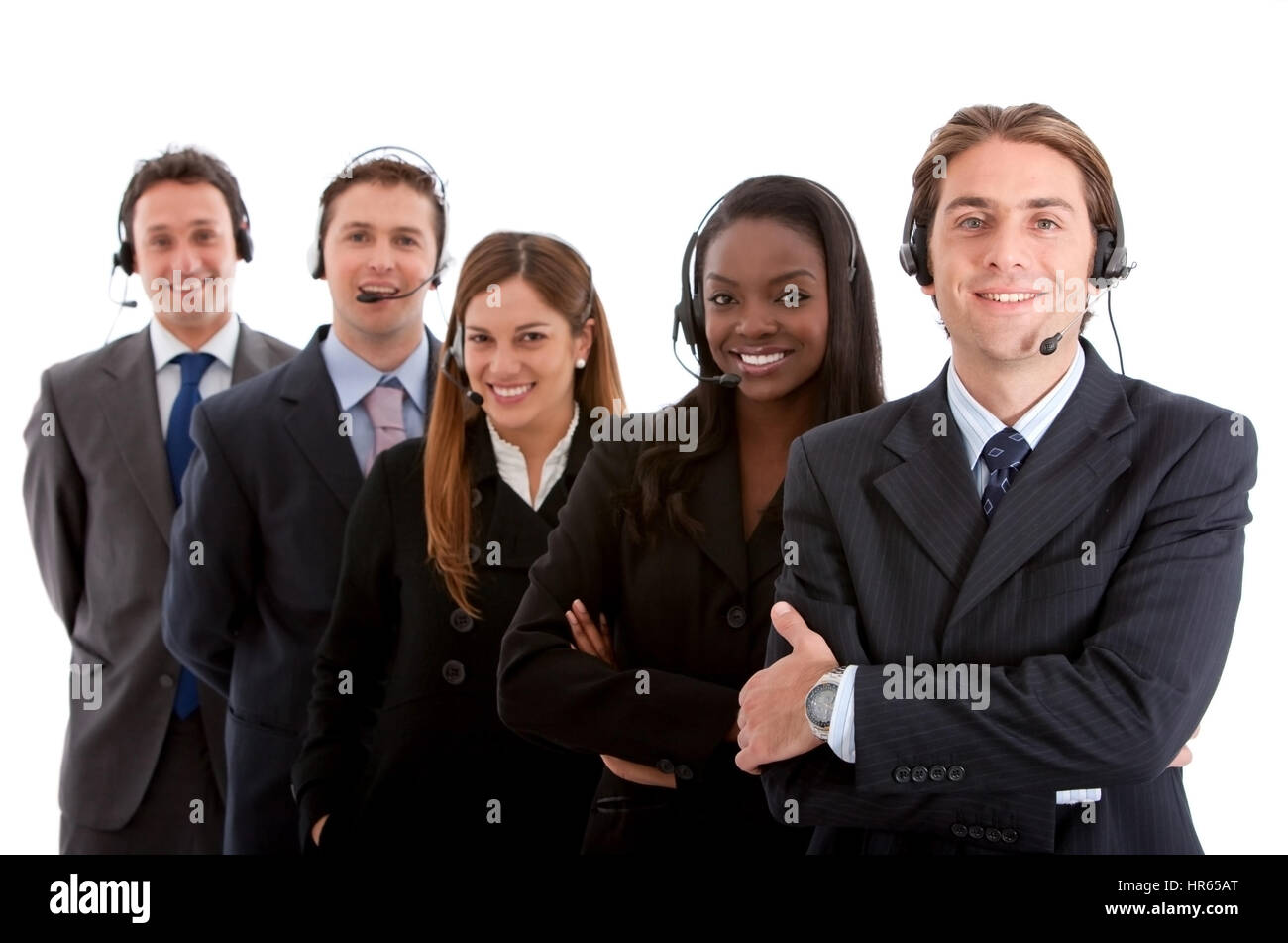 Customer support team hi-res stock photography and images - Alamy