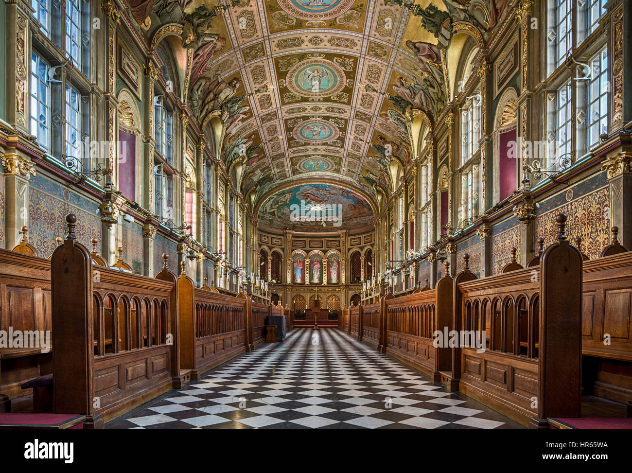 Chapel at the Royal Holloway, University of London Stock Photo - Alamy